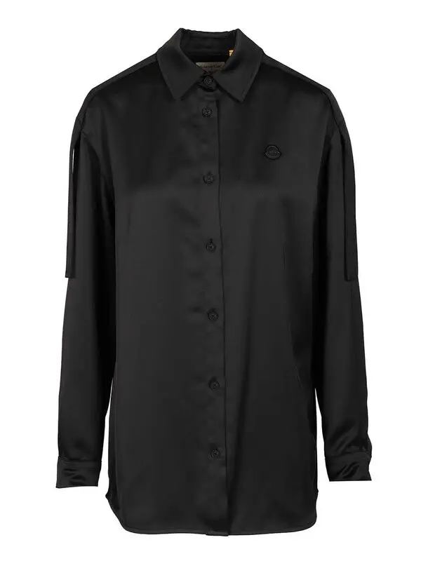 Moncler X Ee72 Nylon Shirt - Black