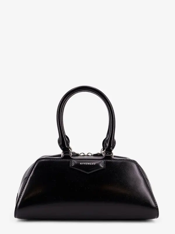 Givenchy Antigona Mini Leather Shoulder Bag - Black