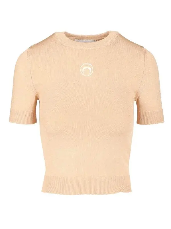 MARINE SERRE Moon Top - Cream