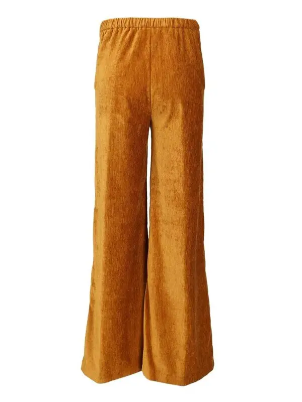 FORTE_FORTE Velvet Trousers - Brown