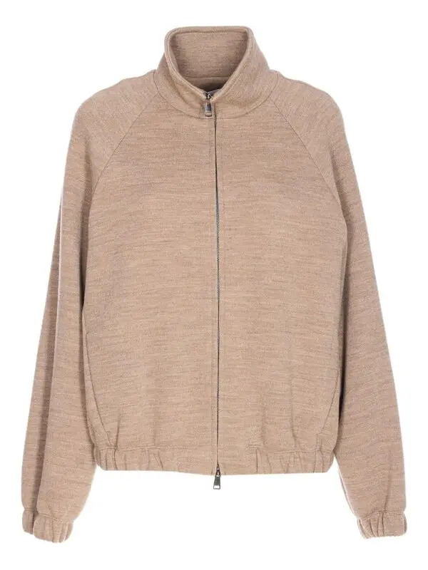 Max Mara Wool And Cotton Jacket - Multicolor