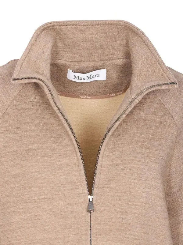 Max Mara Wool And Cotton Jacket - Multicolor