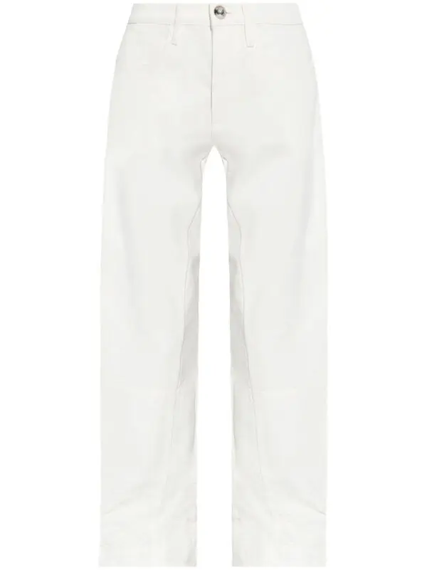 JIL SANDER Cotton Trousers - Multicolor