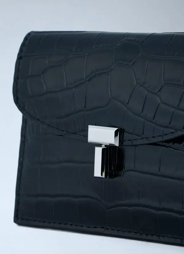 TOTEME T-lock Cardholder - Black