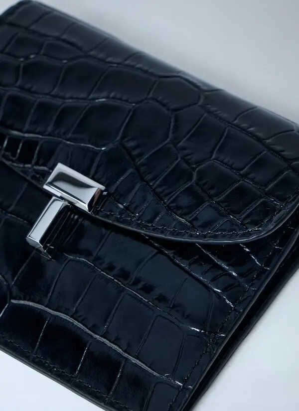 TOTEME T-lock Cardholder - Black