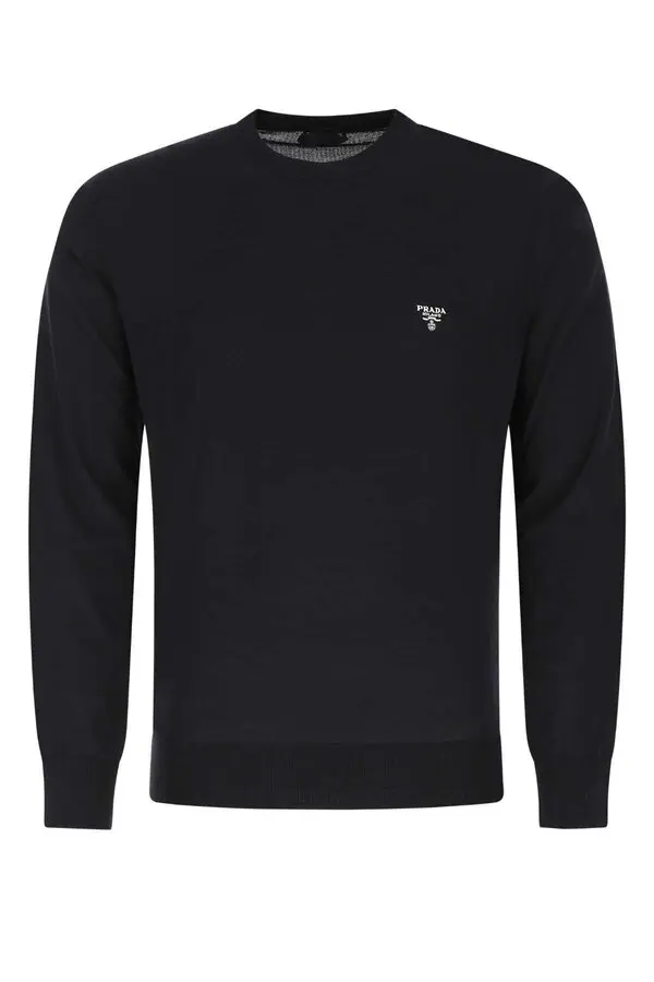 Prada Midnight Wool Sweater - Blue