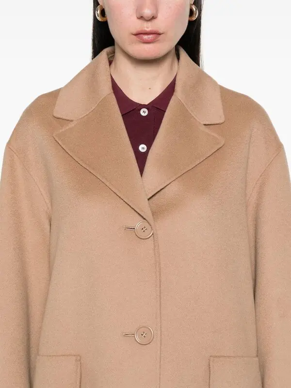 Max Mara Wool Single-breasted Coat