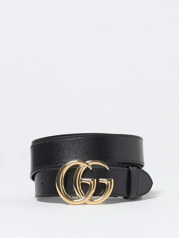 Gucci Logo Leather Belt