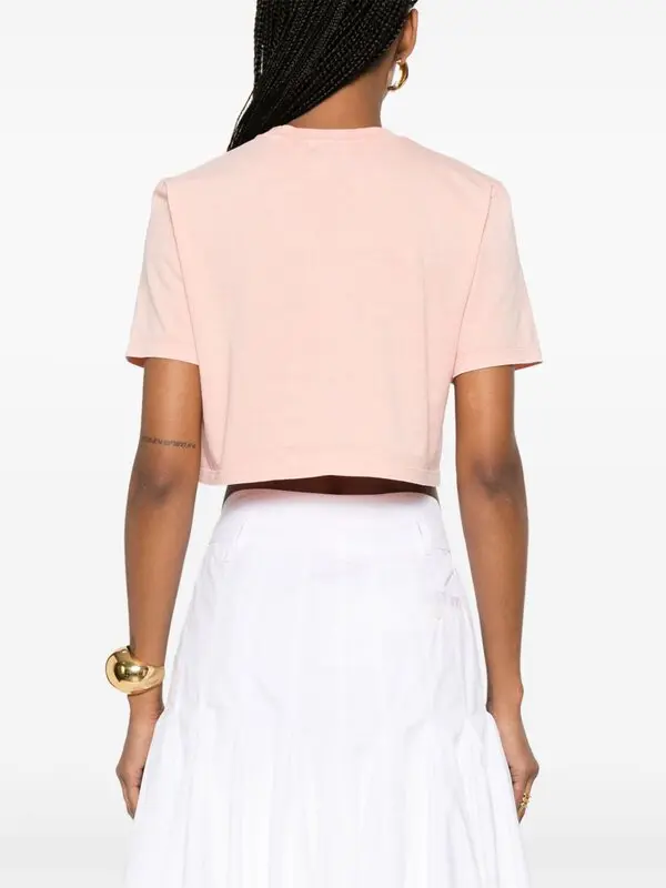 Fendi Logo Cotton T-shirt