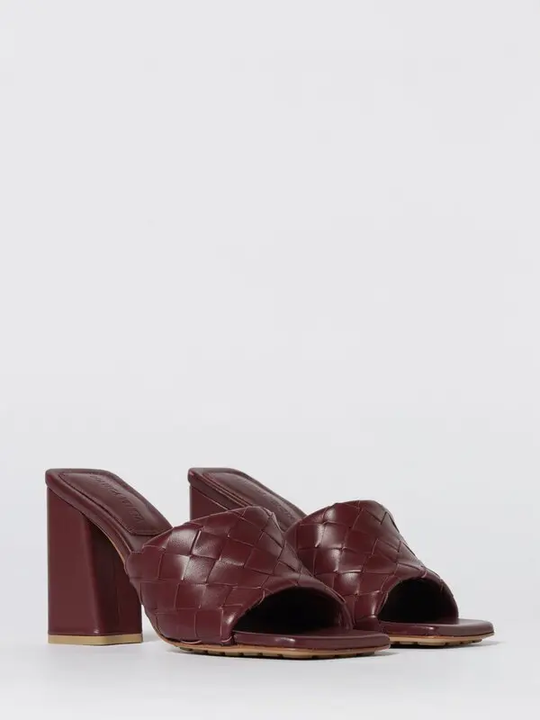 Bottega Veneta Parco Woven Leather Mules