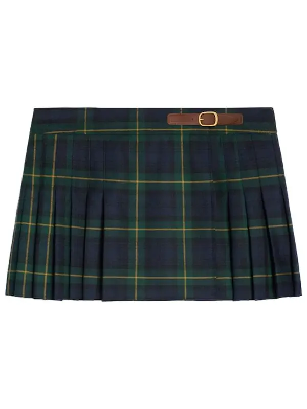 Celine Wool Mini Skirt