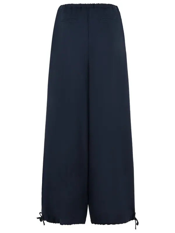 Marni Virgin Wool Trousers - Blue