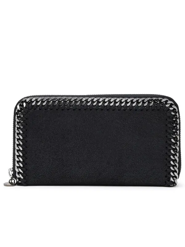 Stella McCartney Portafoglio Zip Nero - Black
