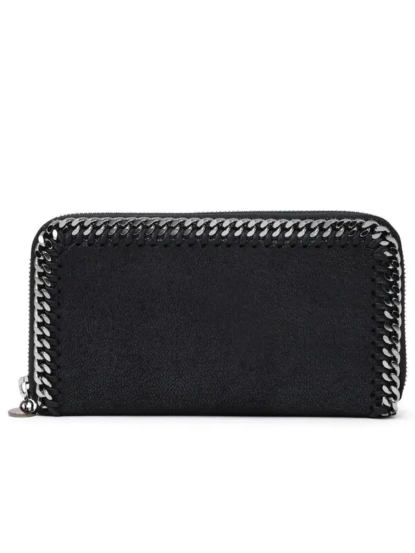 Stella McCartney Portafoglio Zip Nero - Black