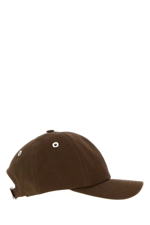 AMI Paris Chocolate Cotton Baseball Cap