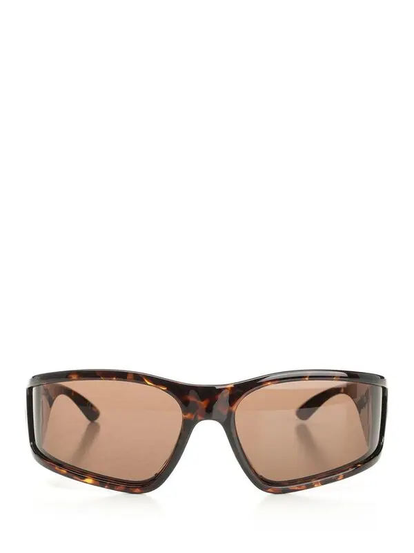 Balenciaga Sunset D-frame Sunglasses - Brown