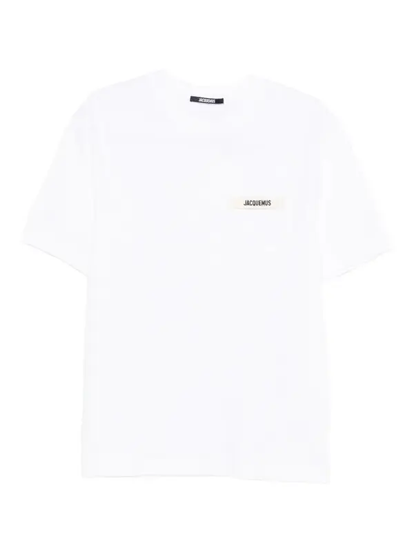 Jacquemus Le T-shirt Gros Grain In Cotton
