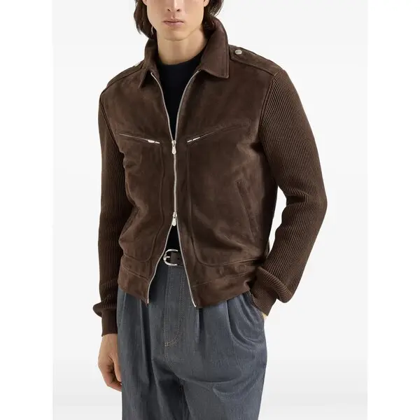Brunello Cucinelli Jackets Leather Jackets