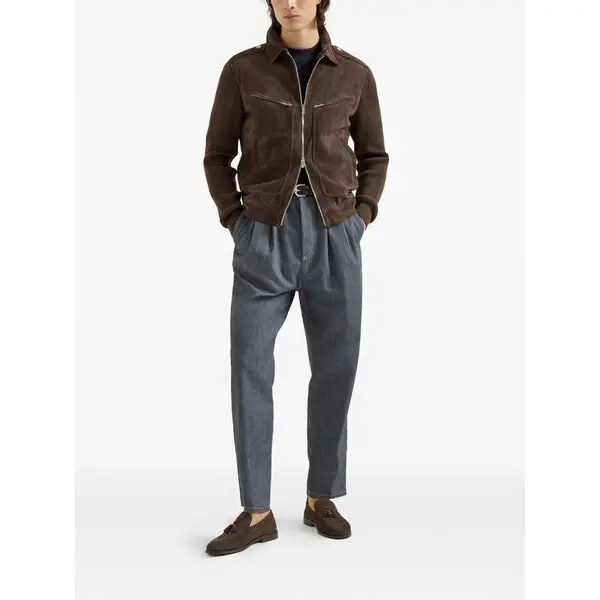 Brunello Cucinelli Jackets Leather Jackets
