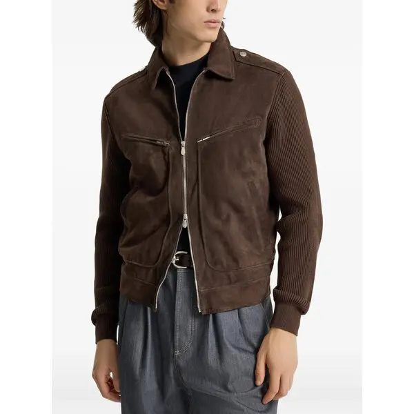 Brunello Cucinelli Jackets Leather Jackets