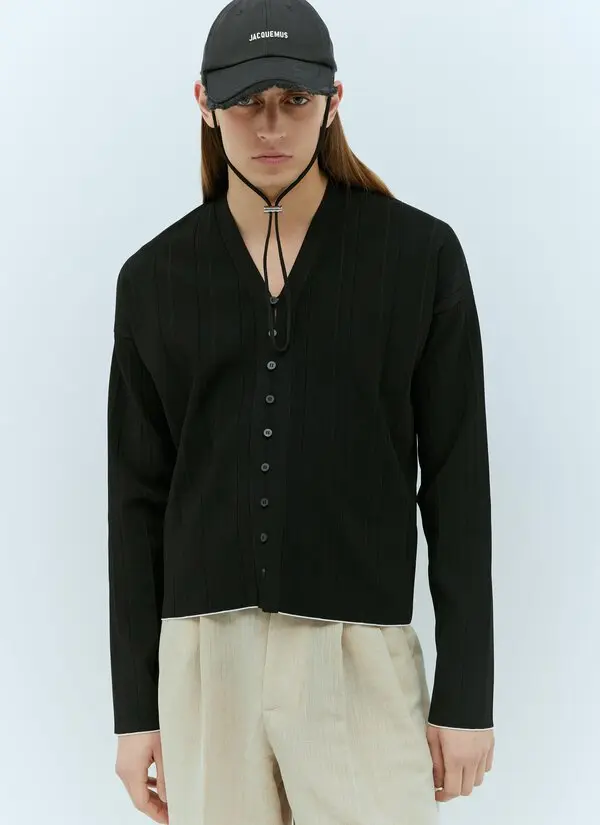 Jacquemus La Casquette Artichaut Baseball Cap - Black