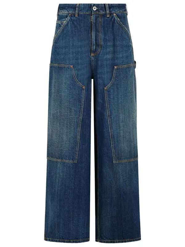 MAISON MARGIELA Carpenter' Cotton Jeans - Blue
