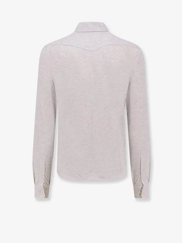 Brunello Cucinelli Leisure-fit Cotton Shirt - Multicolor