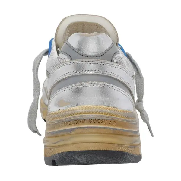 GOLDEN GOOSE Running Dad-star Sneakers - Silver