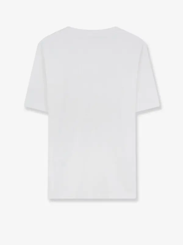 Celine Cotton T-shirt With Front Logo Print