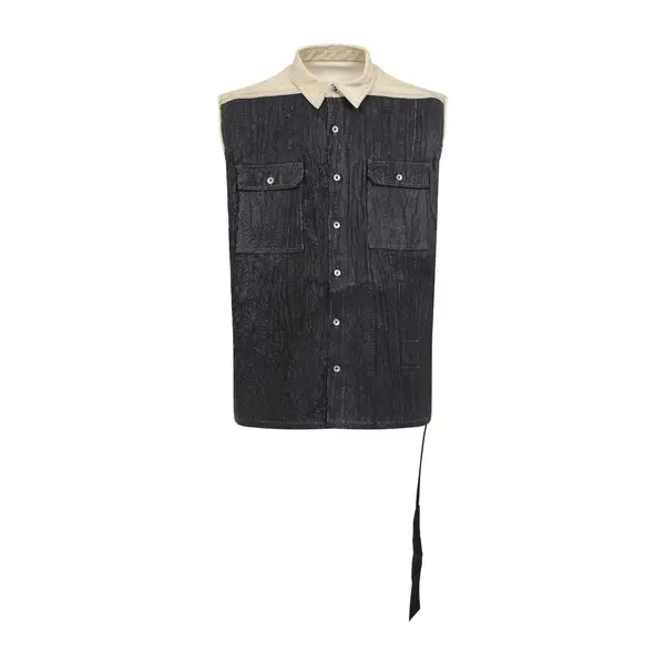 Rick Owens Cotton Denim Jumbo Jacket - Multicolor