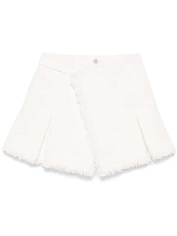 Sacai Denim Mix Shorts - Multicolor