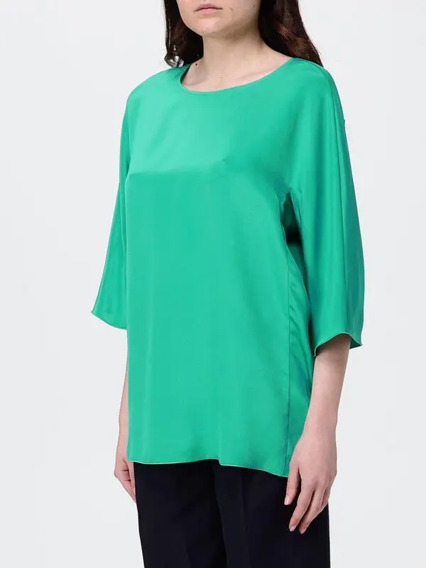 Max Mara Silk Top - Green