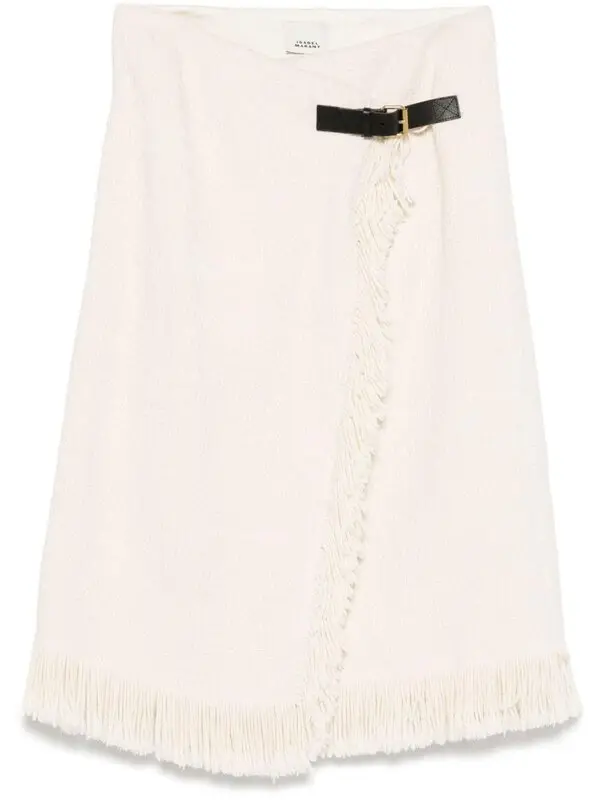 Isabel Marant Étoile Galla Wrap Skirt - Brown