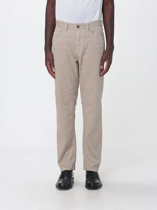 Zegna Pants Camel - Brown