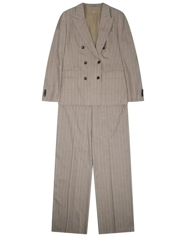 Tagliatore Abito Due Pezzi In Lana - Cream