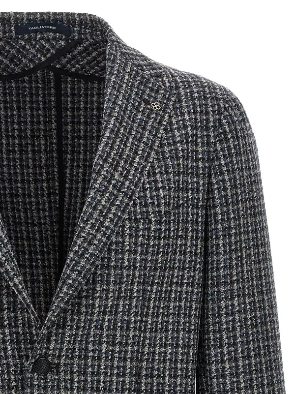 Tagliatore Blazer Tweed - Multicolor