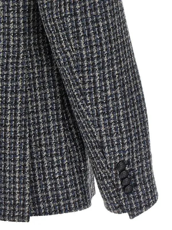 Tagliatore Blazer Tweed - Multicolor