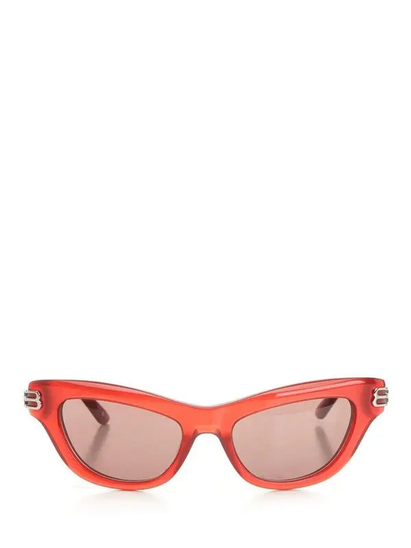 Balenciaga Casino Cat Sunglasses - Red