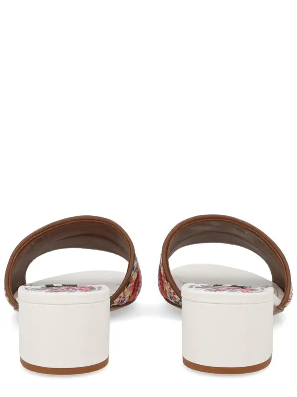 Dolce & Gabbana Sandal With Embroidery