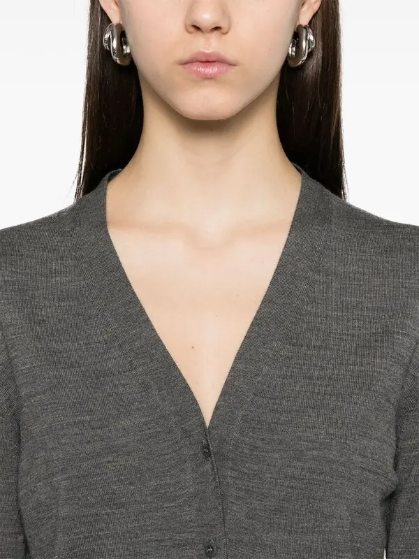 Prada Wool V-necked Cardigan