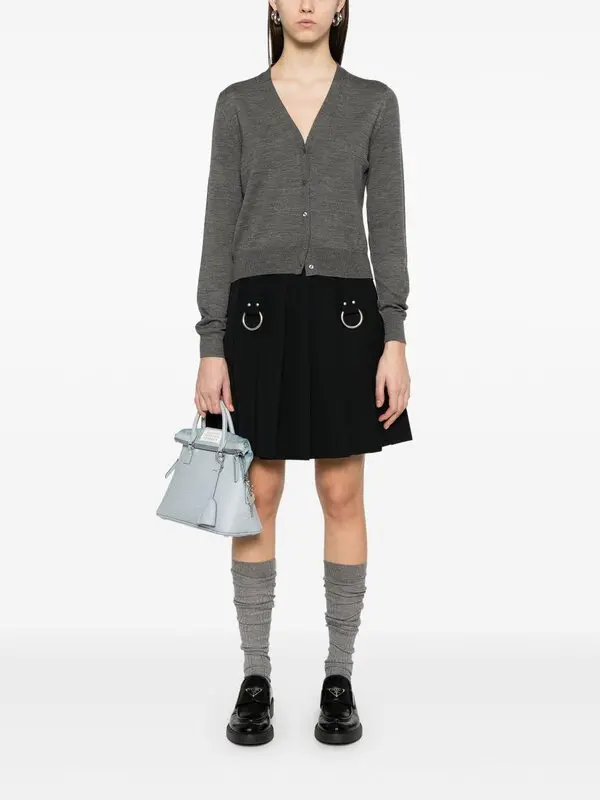 Prada Wool V-necked Cardigan