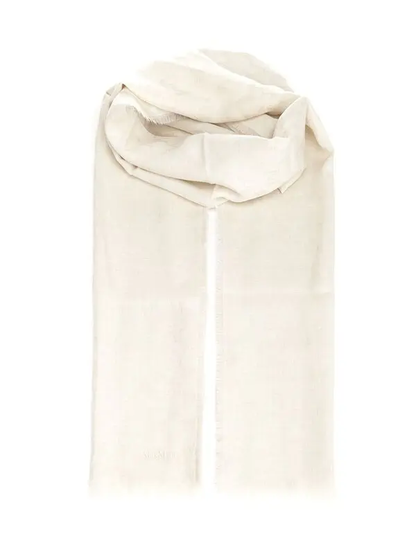 Max Mara Monogram Wool Stole