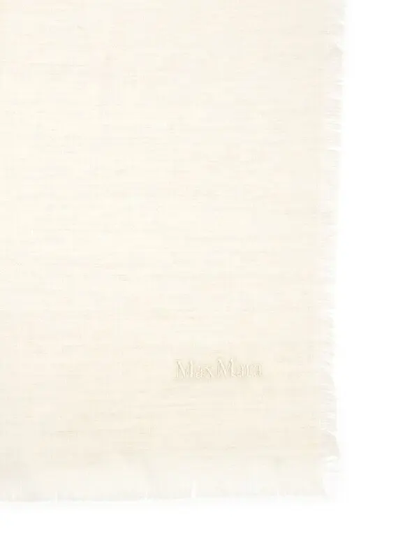 Max Mara Monogram Wool Stole