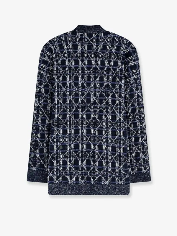 Dior Cannage Oversize Cardigan - Multicolor