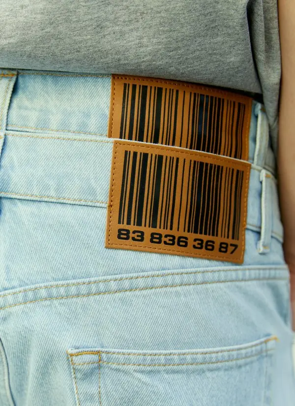 VTMNTS Double Waist Denim Jeans