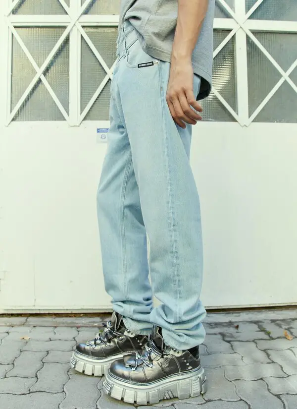 VTMNTS Double Waist Denim Jeans