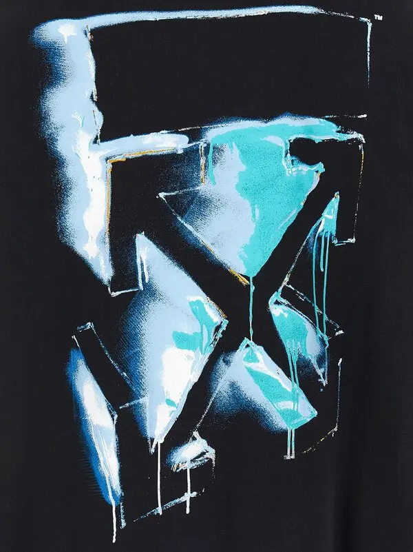 Off-White 3d Spray Arrow Skate' Hoodie
