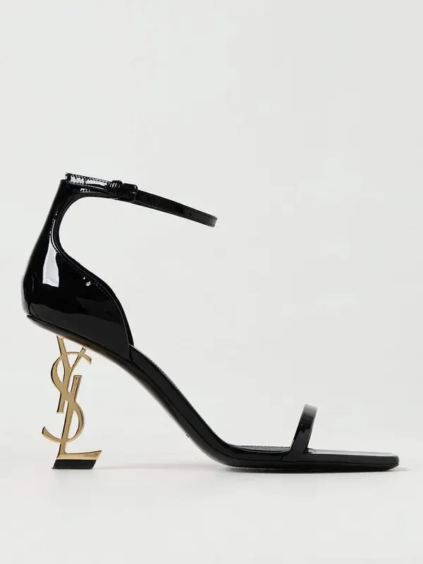 Saint Laurent Heeled Sandal - Black