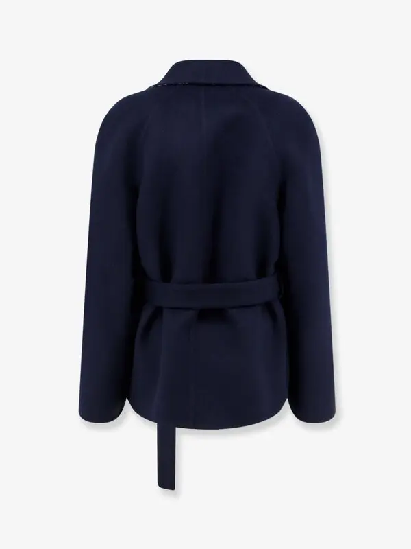 Dior Virgin Wool And Silk Caban - Multicolor