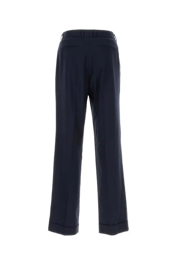 Casablanca Navy Wool Pant